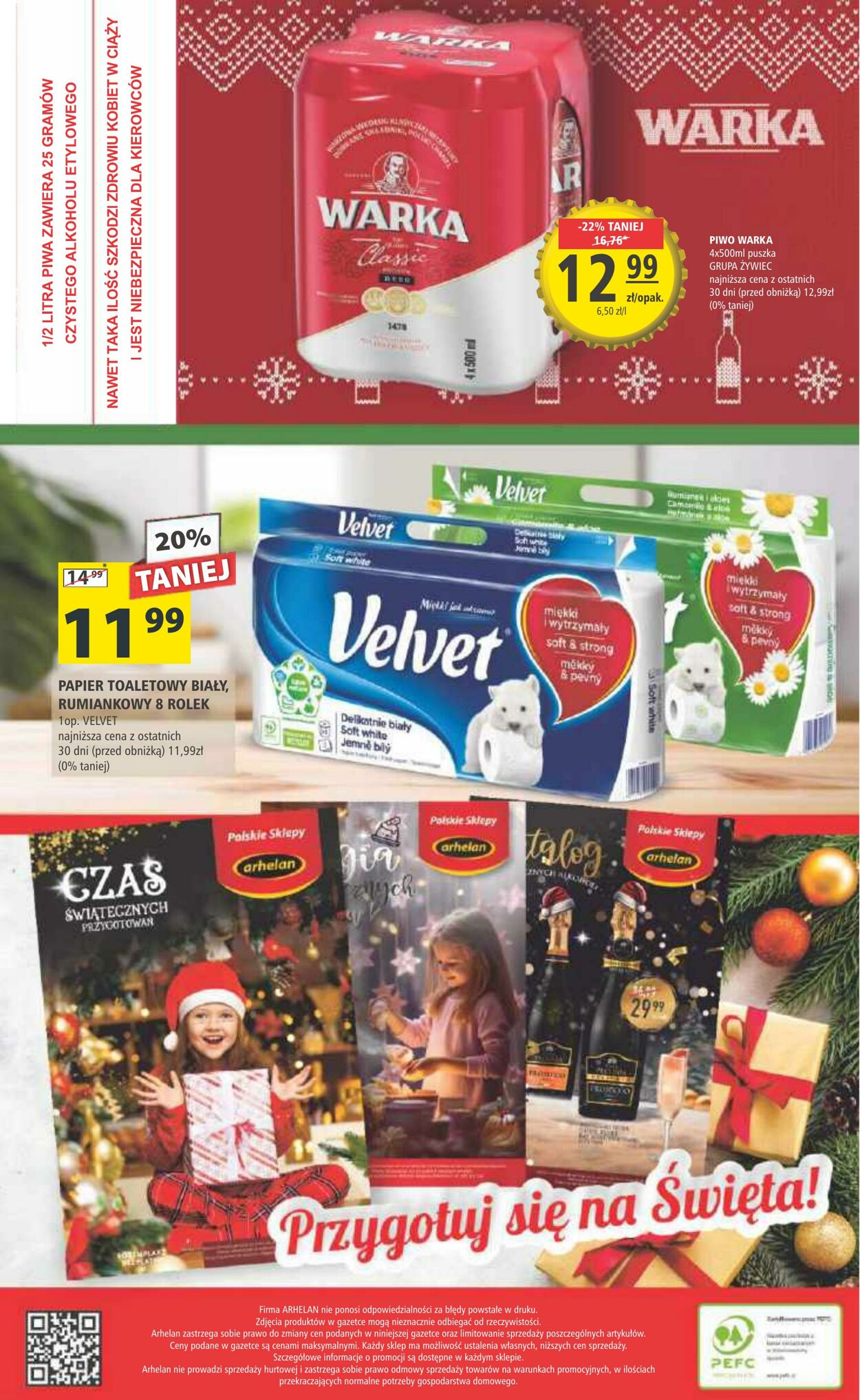 Arhelan Gazetka Promocyjna - Boże Narodzenie - Ważna od 01.12 do 10.12 ...