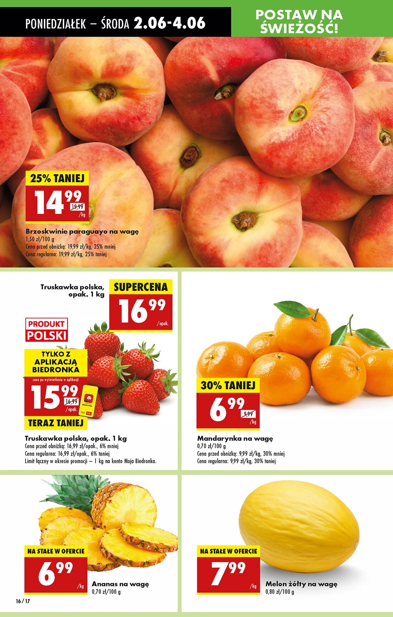 Biedronka Gazetka Promocyjna - Ważna od 02.06 do 09.06 - Strona nr 16 - gazetkolandia.pl