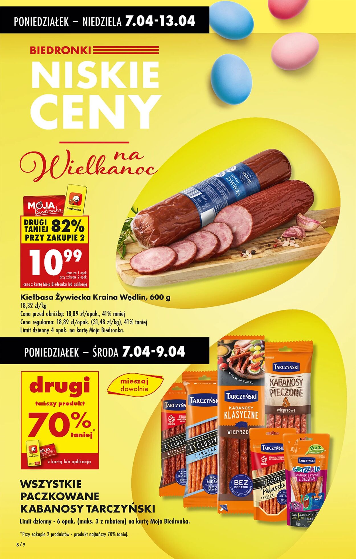 Biedronka Gazetka Promocyjna - Wielkanoc - Ważna od 07.04 do 14.04 ...