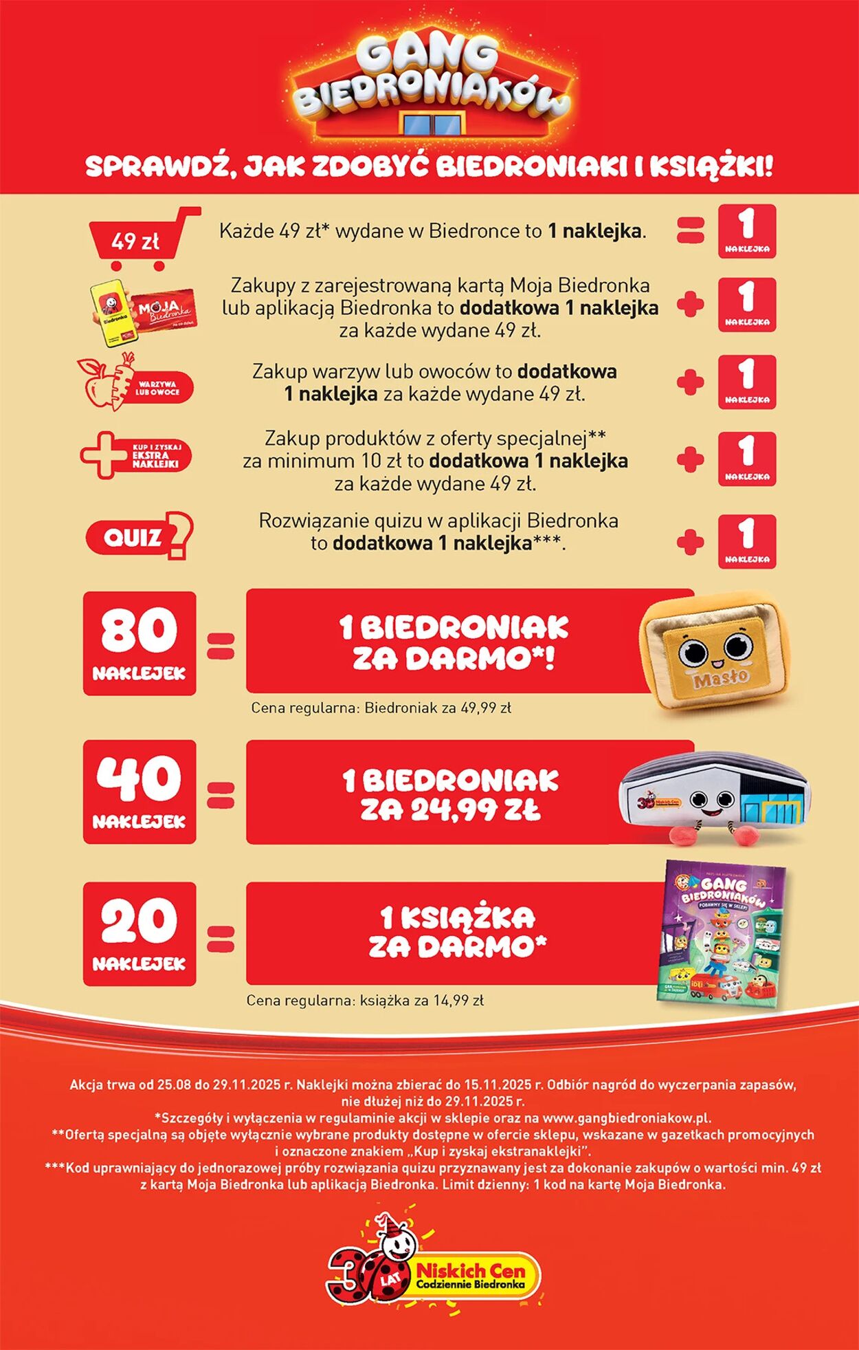 Biedronka Gazetka Promocyjna - Ważna od 28.08 do 04.09 - Strona nr 1 ...
