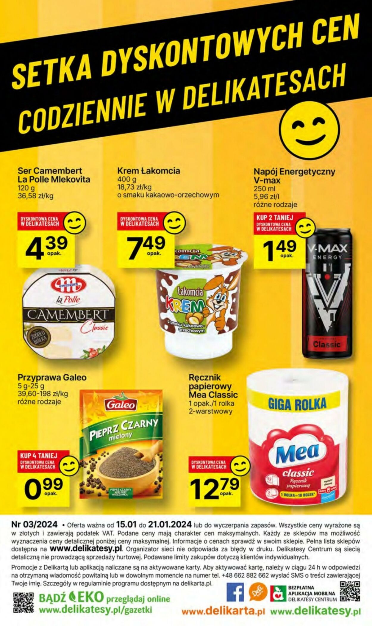 Delikatesy Centrum Gazetka Promocyjna - Ważna od 15.01 do 21.01 ...