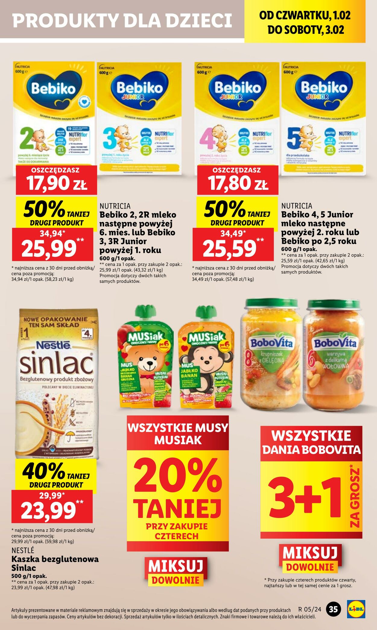 Lidl Gazetka Promocyjna - Ważna od 01.02 do 03.02 - Strona nr 39 ...