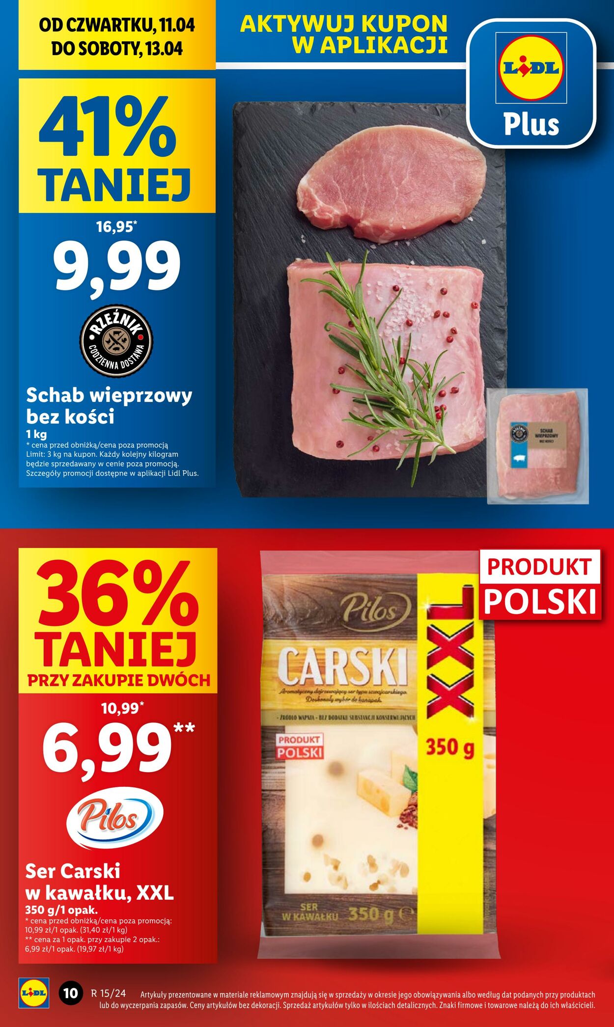 Lidl Gazetka Promocyjna - Ważna od 11.04 do 13.04 - Strona nr 10 ...