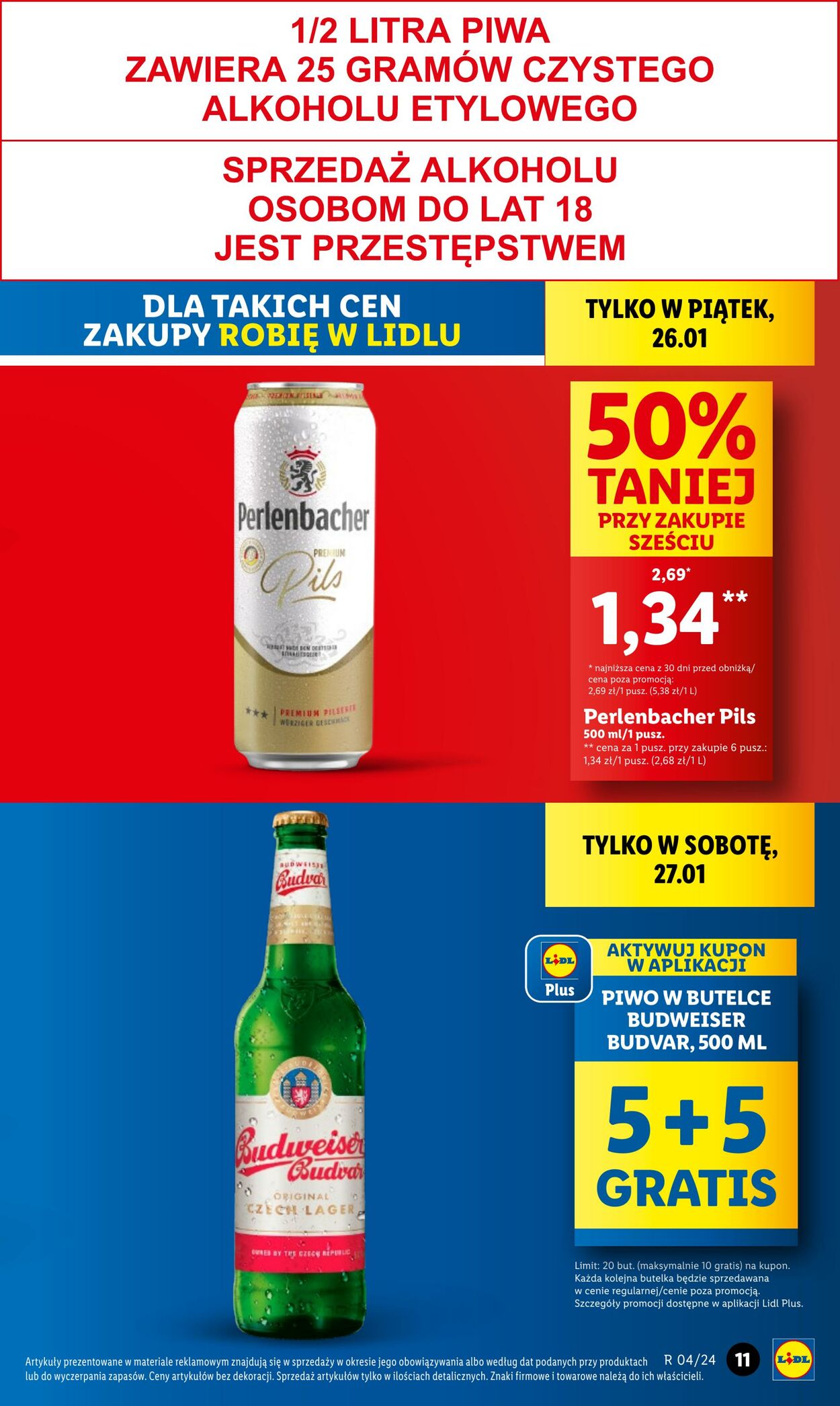 Lidl Gazetka Promocyjna - Ważna od 25.01 do 28.01 - Strona nr 11 ...